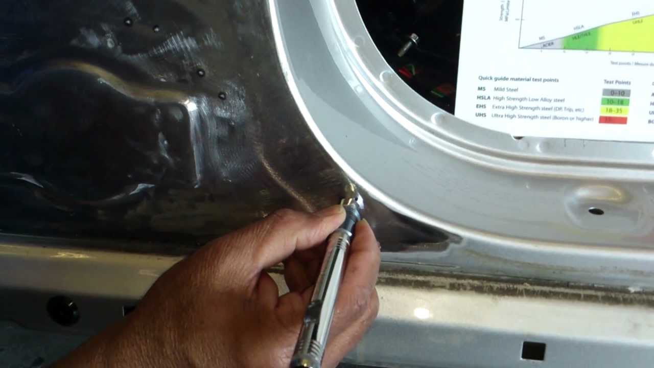BOR-ON Material Test Method Spot welding Panel beating Dent pulling ...