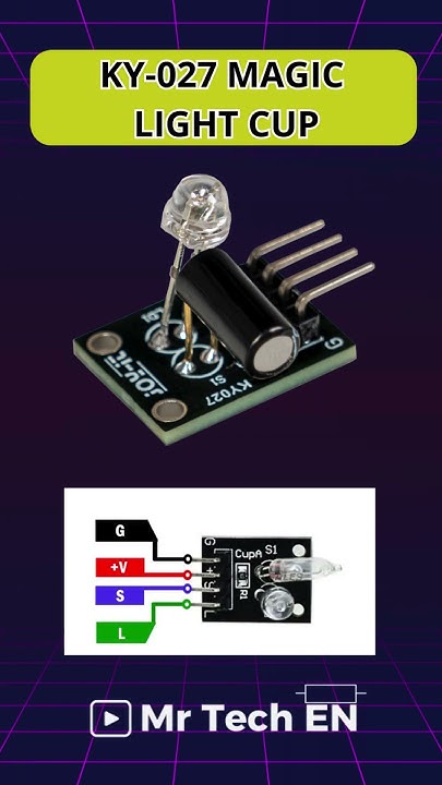 how ti KY-027 MAGIC LIGHT CUP #arduino #esp32 #esp8266 #sensor # ...