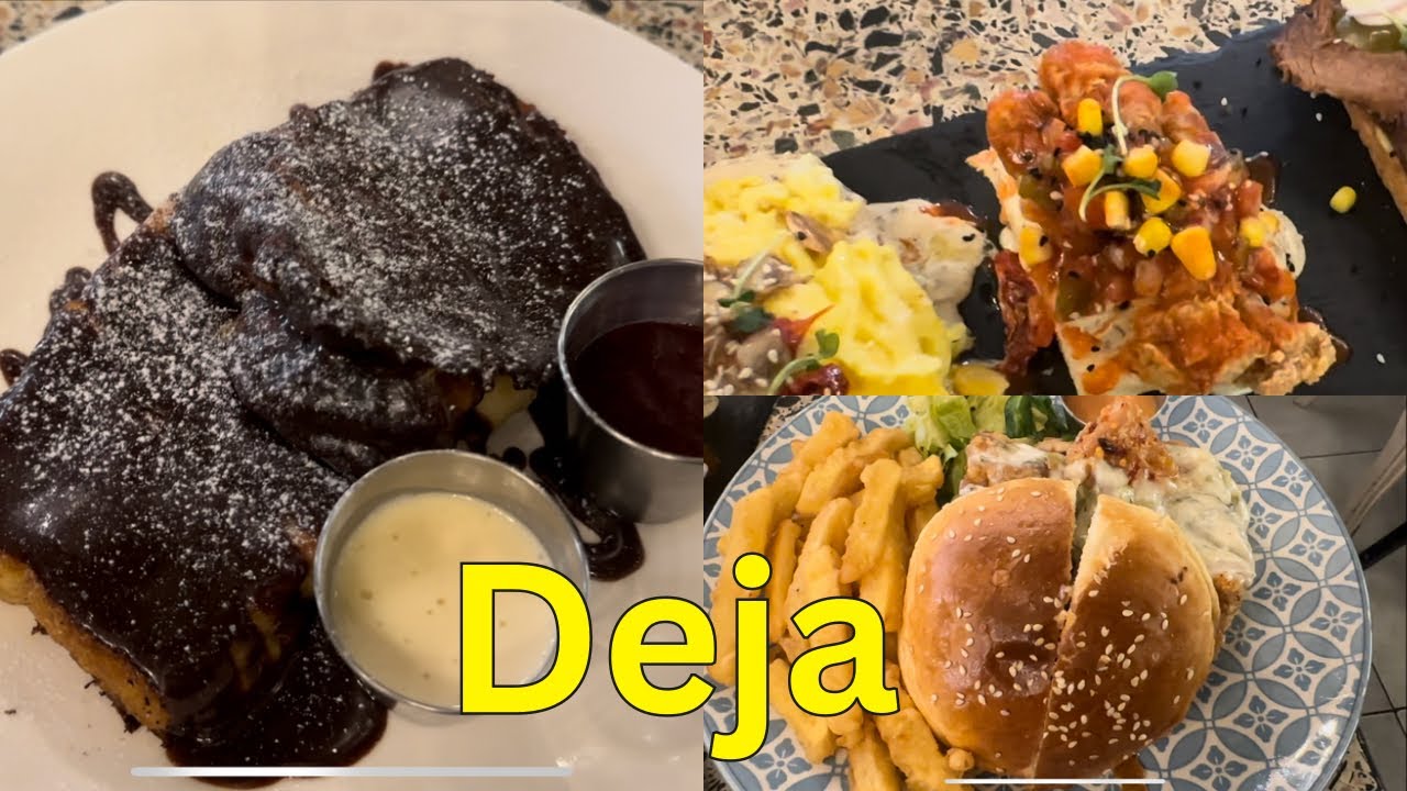 Deja restaurant All day breakfast - YouTube