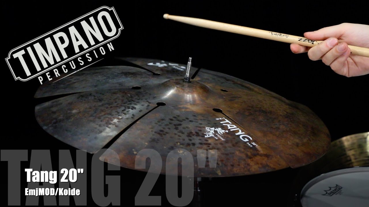 EmjMOD/Koide "The Tang" 20" Multi-Tone Cymbal - YouTube