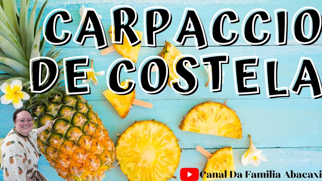 Carpaccio De Costela by Chef Helô - YouTube