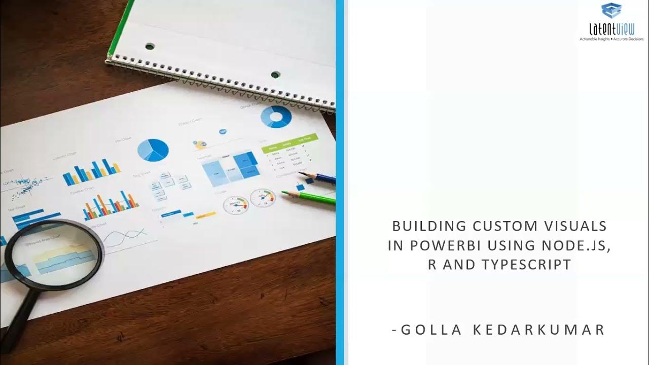 Building custom visuals in Power BI using Node.js, R and TypeScript - YouTube