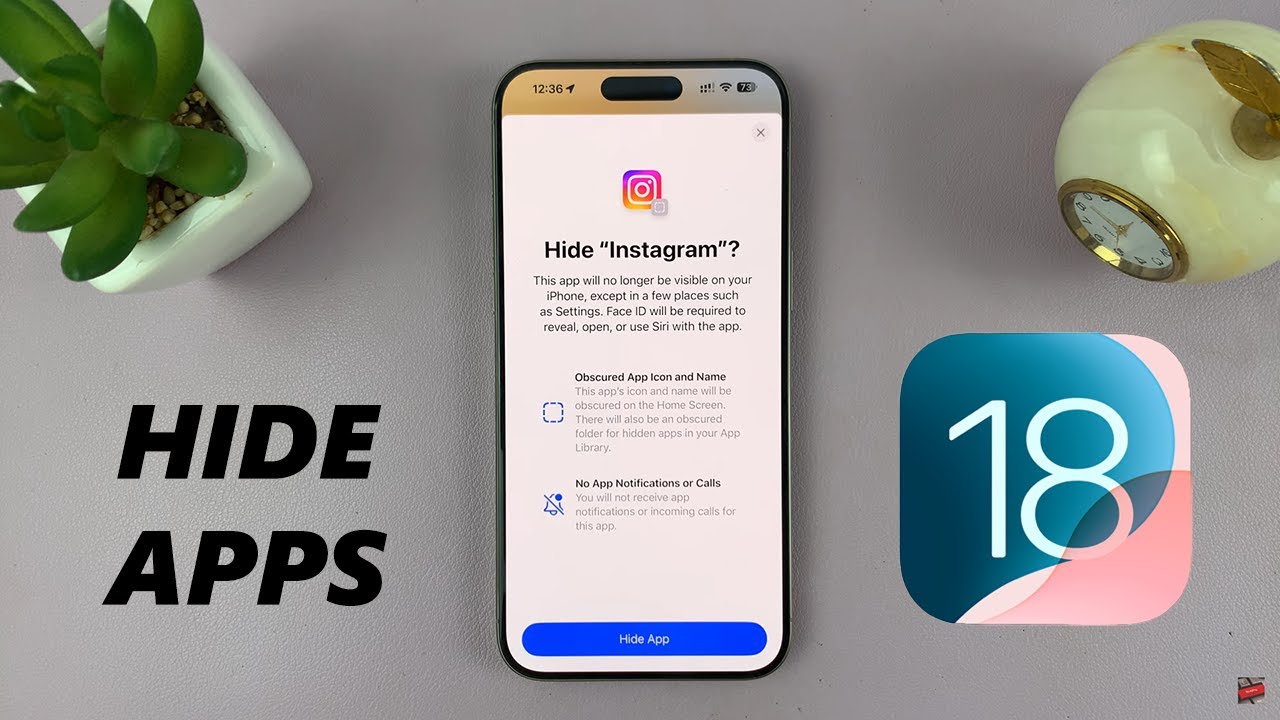 iOS 18: How To Hide Apps On iPhone - YouTube