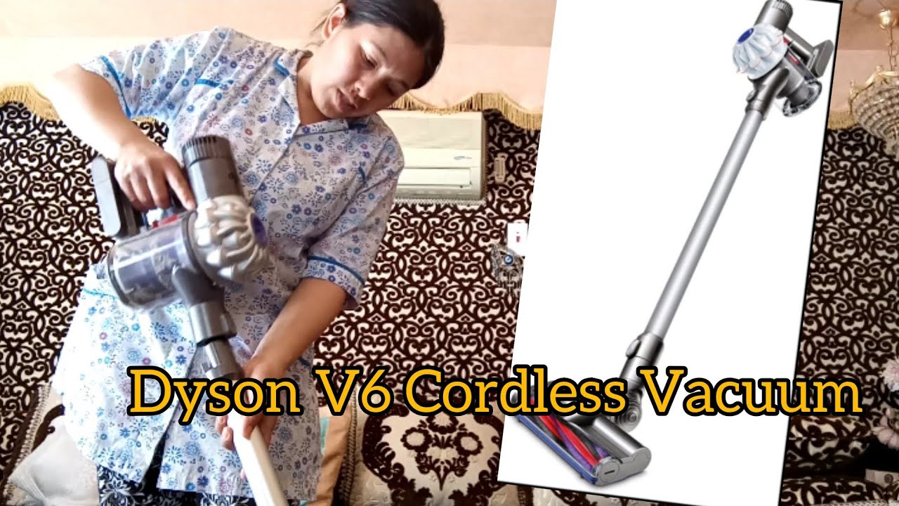 Dyson V6 Cordless Vacuum/Product Review /jane magpantay - YouTube