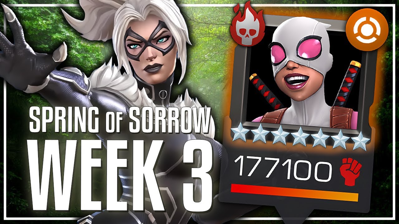 How to Beat GWENPOOL with BLACK CAT | Spring of Sorrow, Week 3 - YouTube