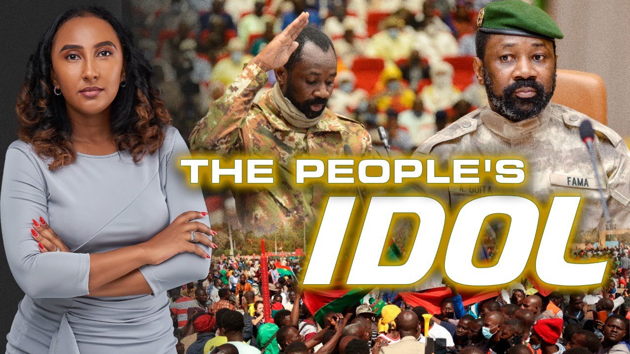 The Leader Of Mali Embraced By President Ibrahim Traore And The People ...