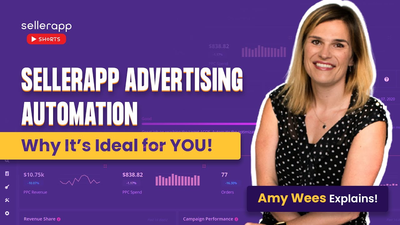 Amazon PPC Start Guide 2022 By Amy Wees I SellerApp Advertising Automation - YouTube