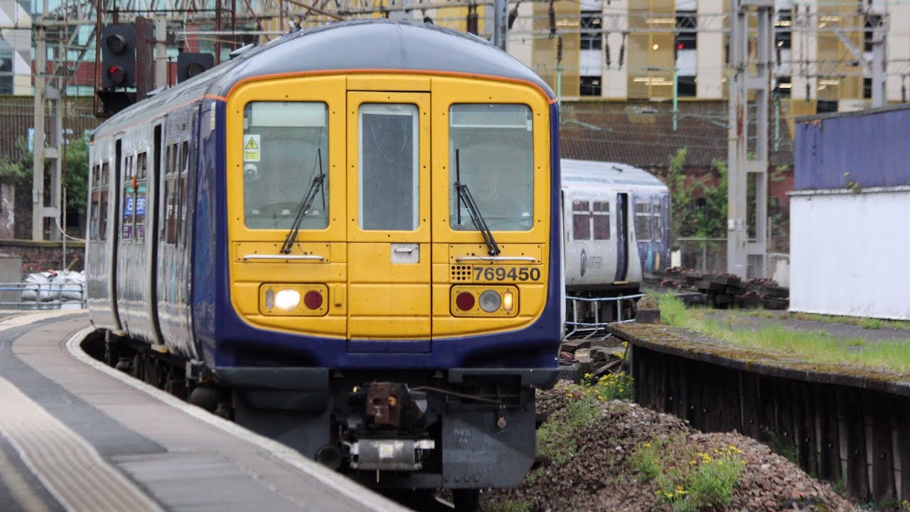 769450 departing Manchester Oxford Road with a tone - YouTube