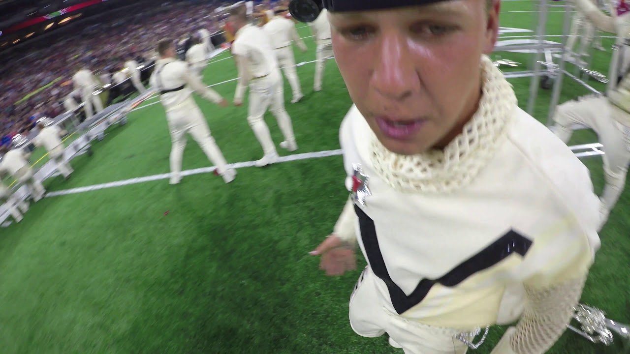 Santa Clara Vanguard 2018 Mello Head Cam - Victory Run - YouTube