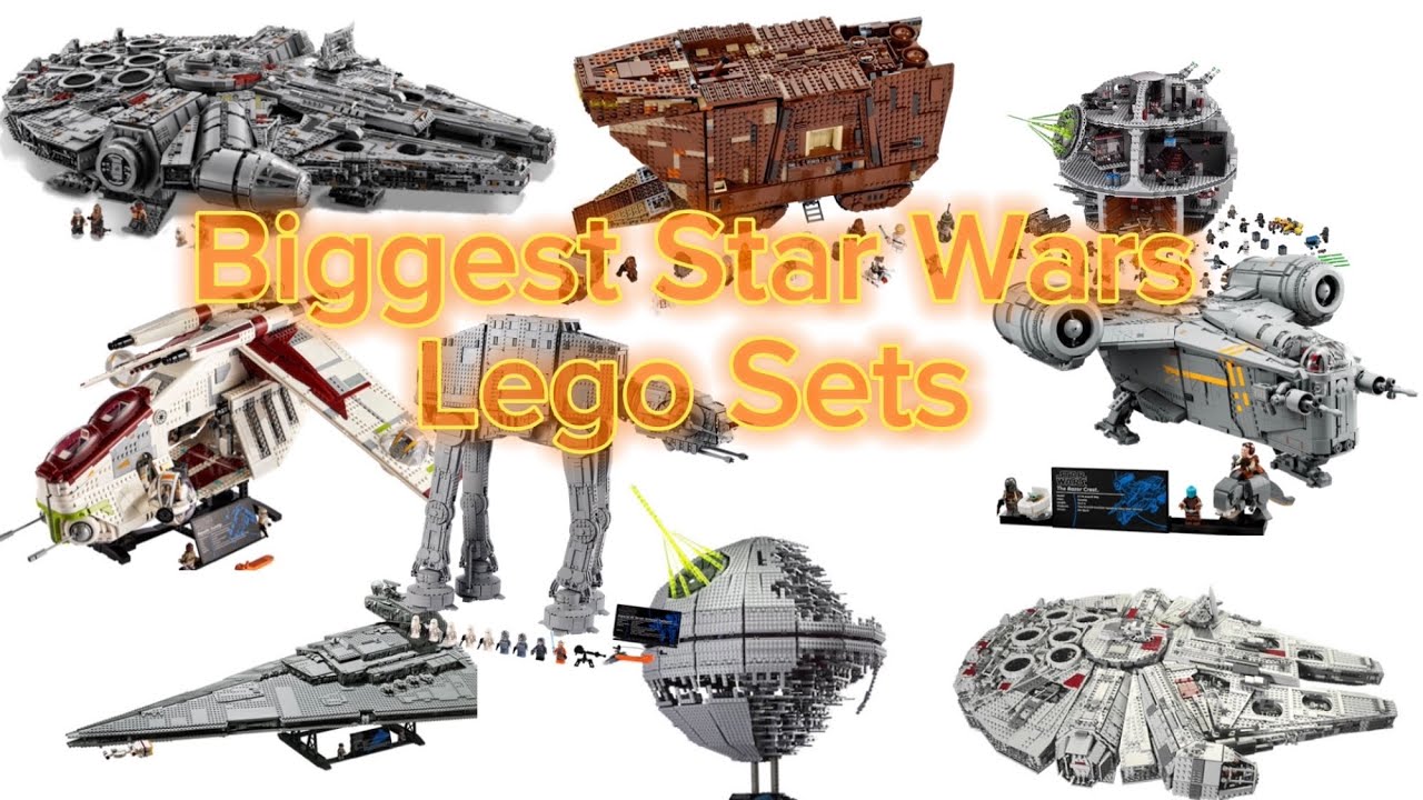 10 Biggest Star Wars Lego Sets Ever Released! - YouTube