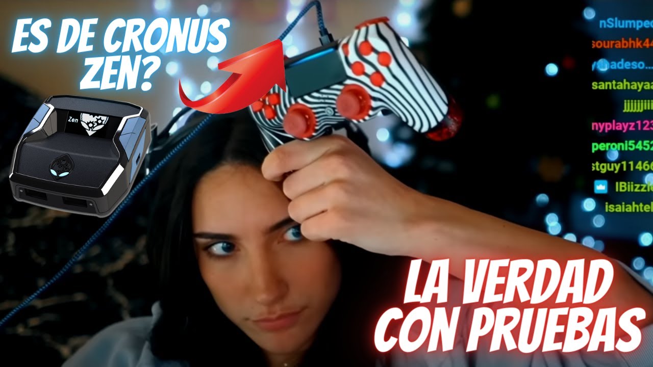 NADIA WARZONE 2.0 Con Cable de Cronus Zen en directo? - YouTube