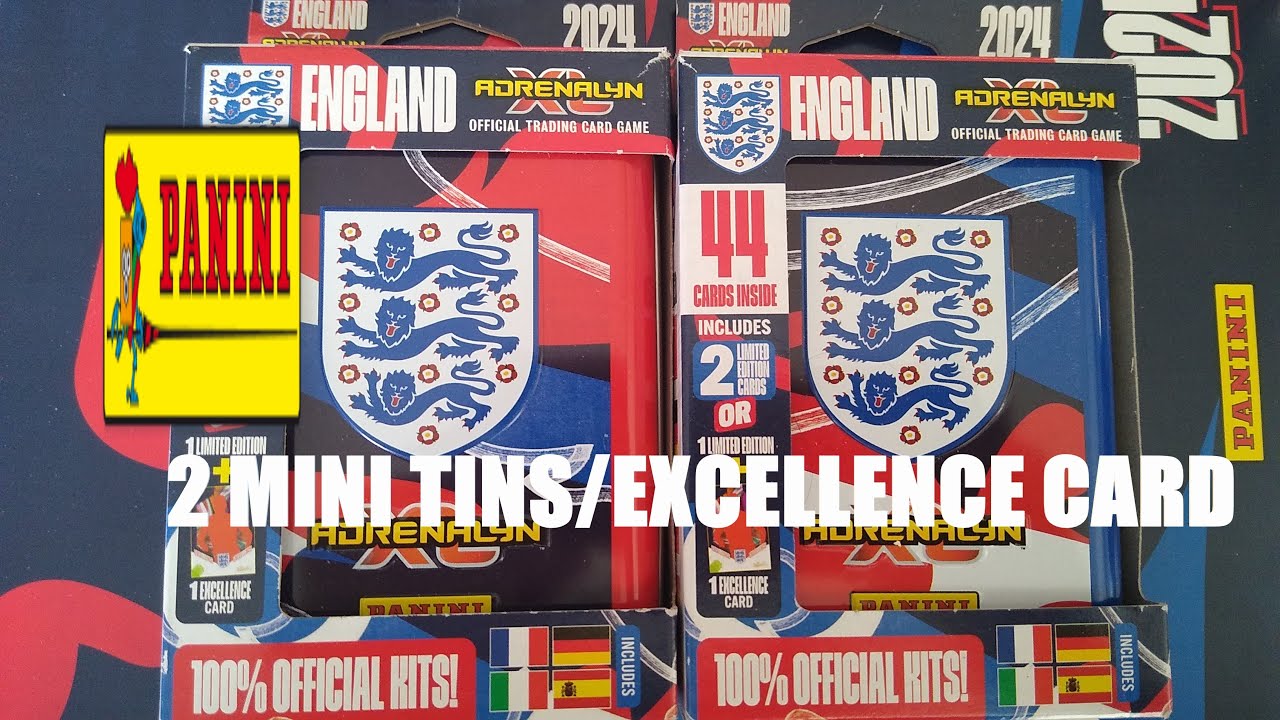COUNTDOWN TO EUROS DAY 4 **EXCELLENCE CARD PULL** PANINI AXL ENGLAND ...