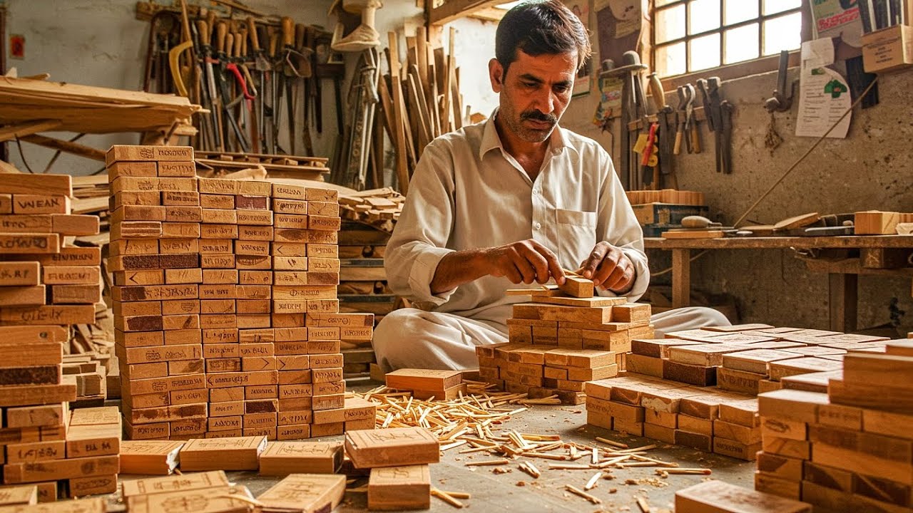 How MATCHSTICKS are Made Inside Huge Factory With Amazing Production ...