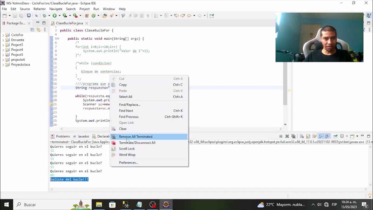 Futuro programador - Java8-2_Bucle_While_DoWhile - YouTube