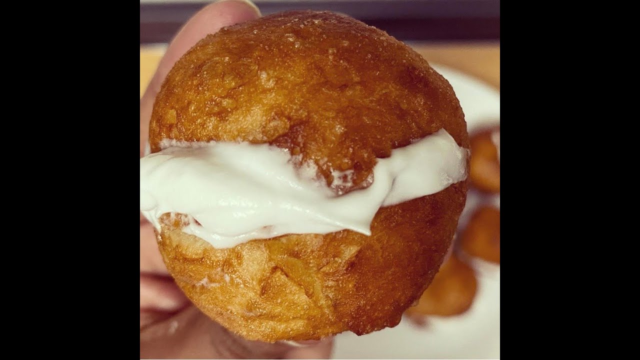 Cream Bun- Quick and Easy Recipe/ Homemade/My Kitchen Recipes - YouTube