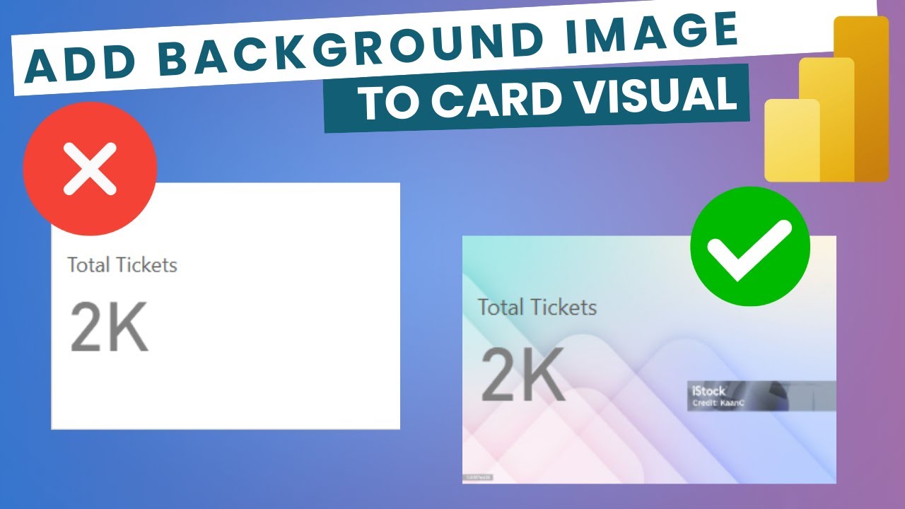 How to Add Background Image to Card Visualization - YouTube