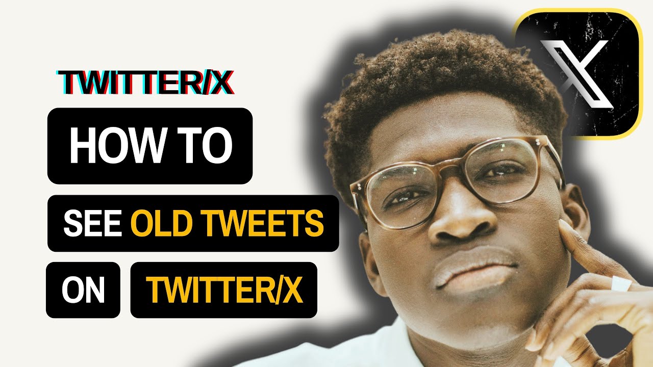 How To See Old Tweets on Twitter - YouTube