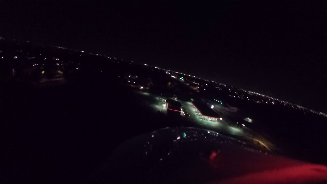 Super Scary Super Cub Night Flight - YouTube