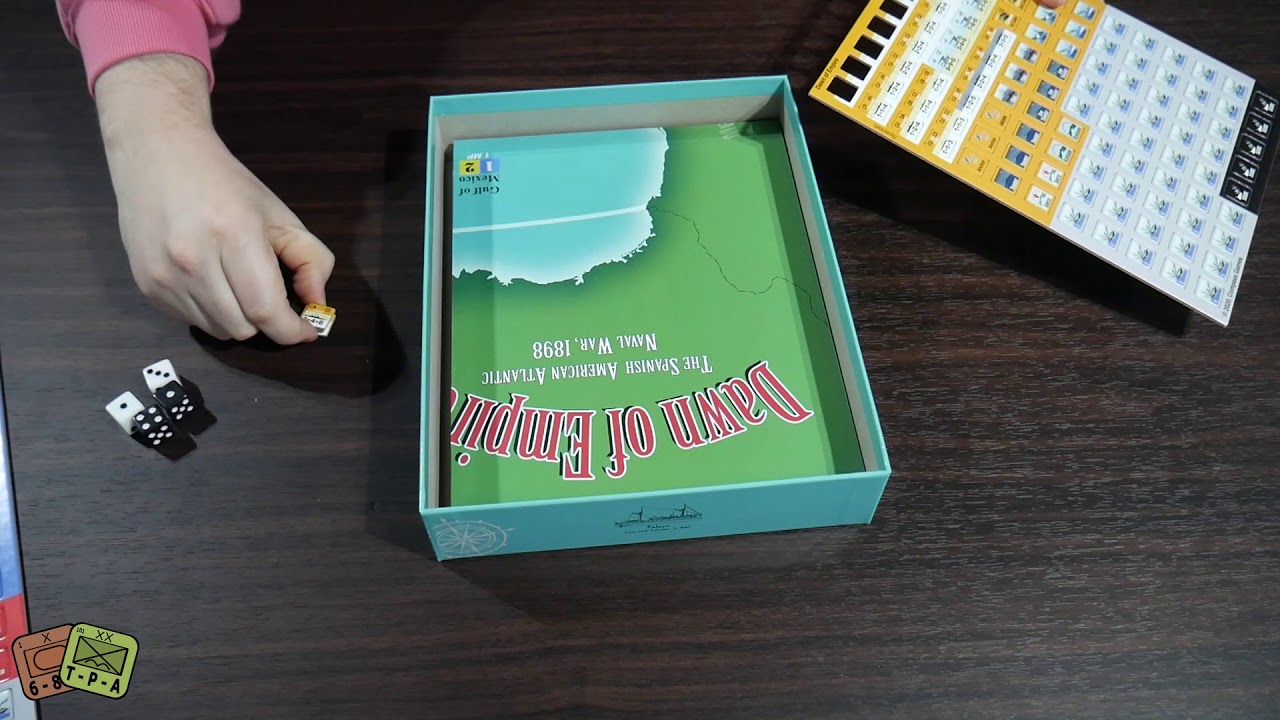 Unboxing: Dawn of Empire from Compass Games - The Players' Aid - YouTube