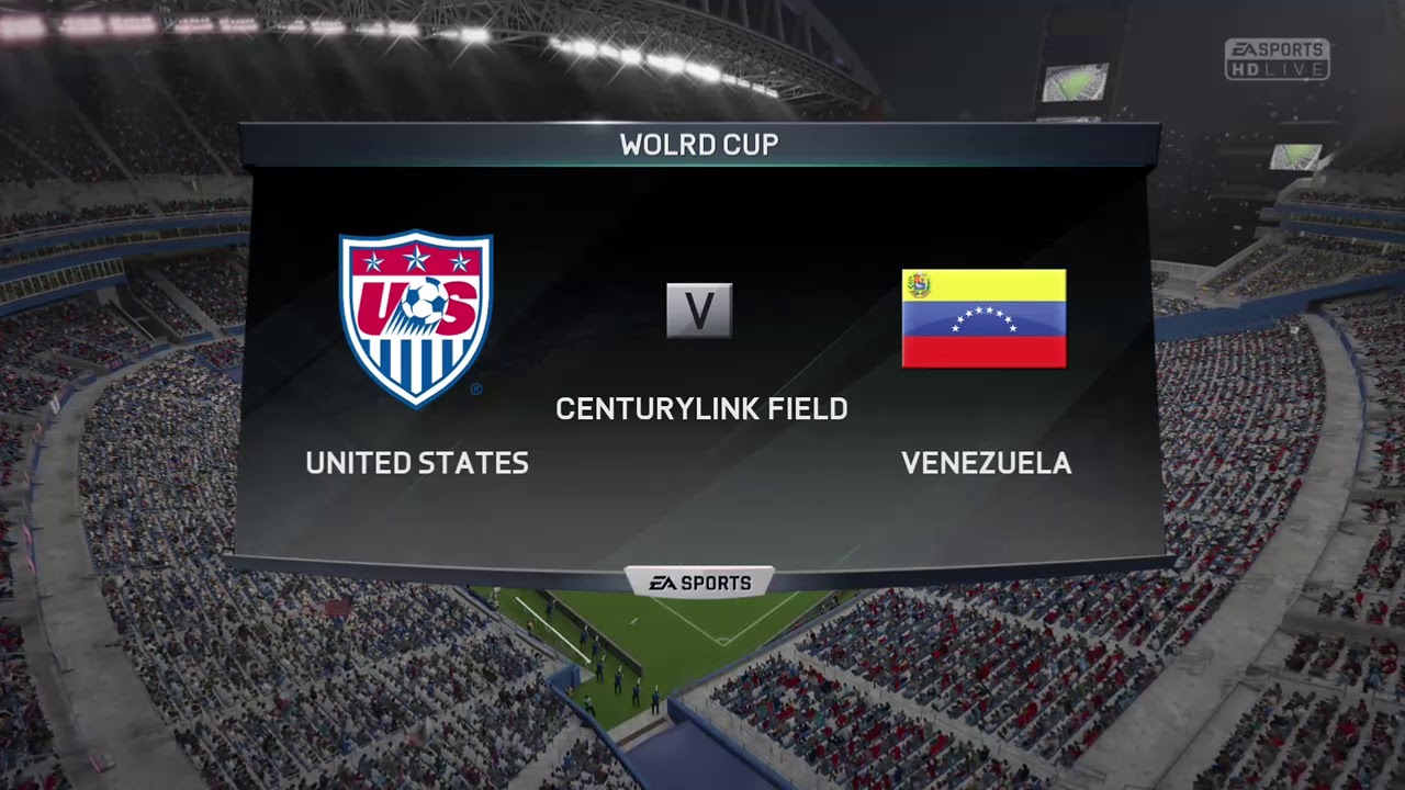 Fifa 16 world cup final 16 USA vs Venezuela - YouTube