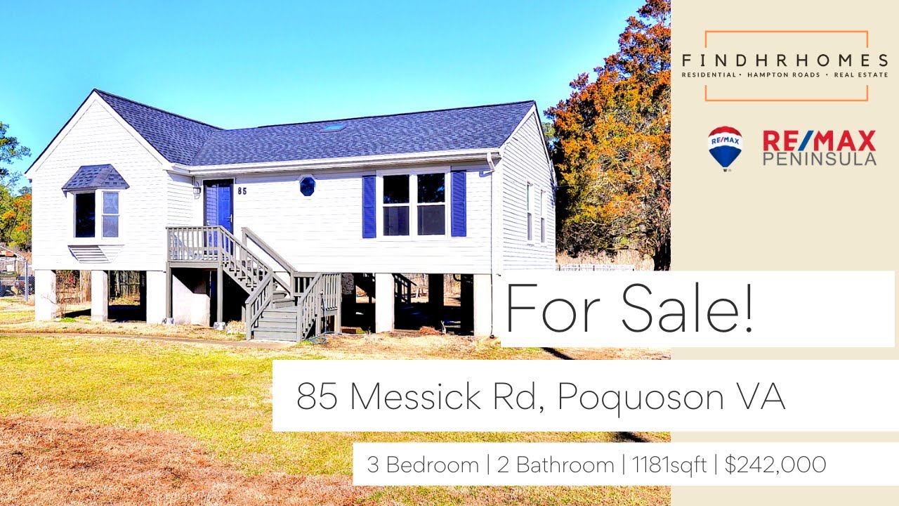 85 Messick Rd, Poquoson VA | 3 bed 2 bath | New Hampton Roads Listing ...