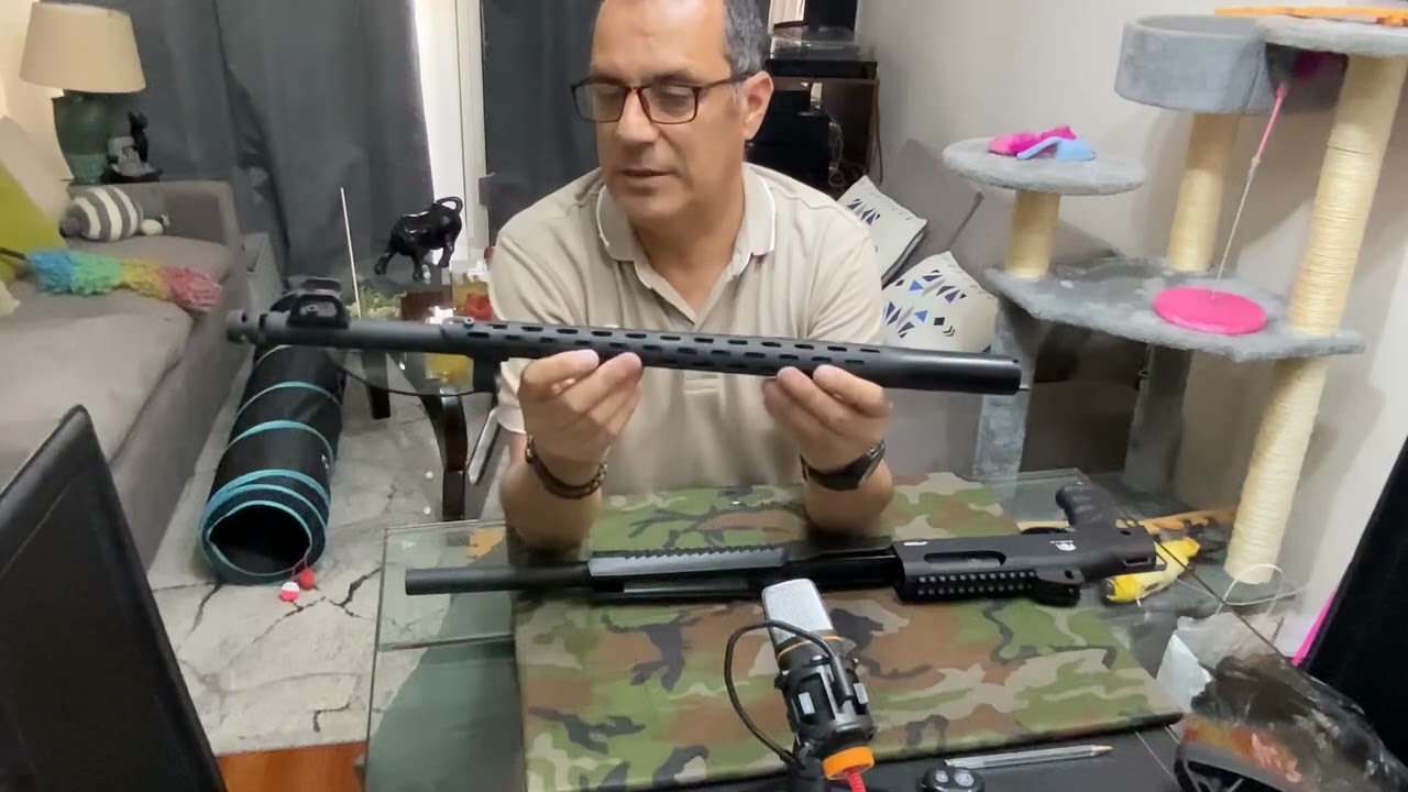 Arme y desarme de escopeta Huglu Atrox Plus en español🇨🇱 - YouTube