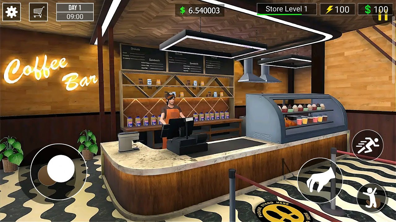 Trying New Games Like Coffee Shop Simulator Game On Mobile! - YouTube