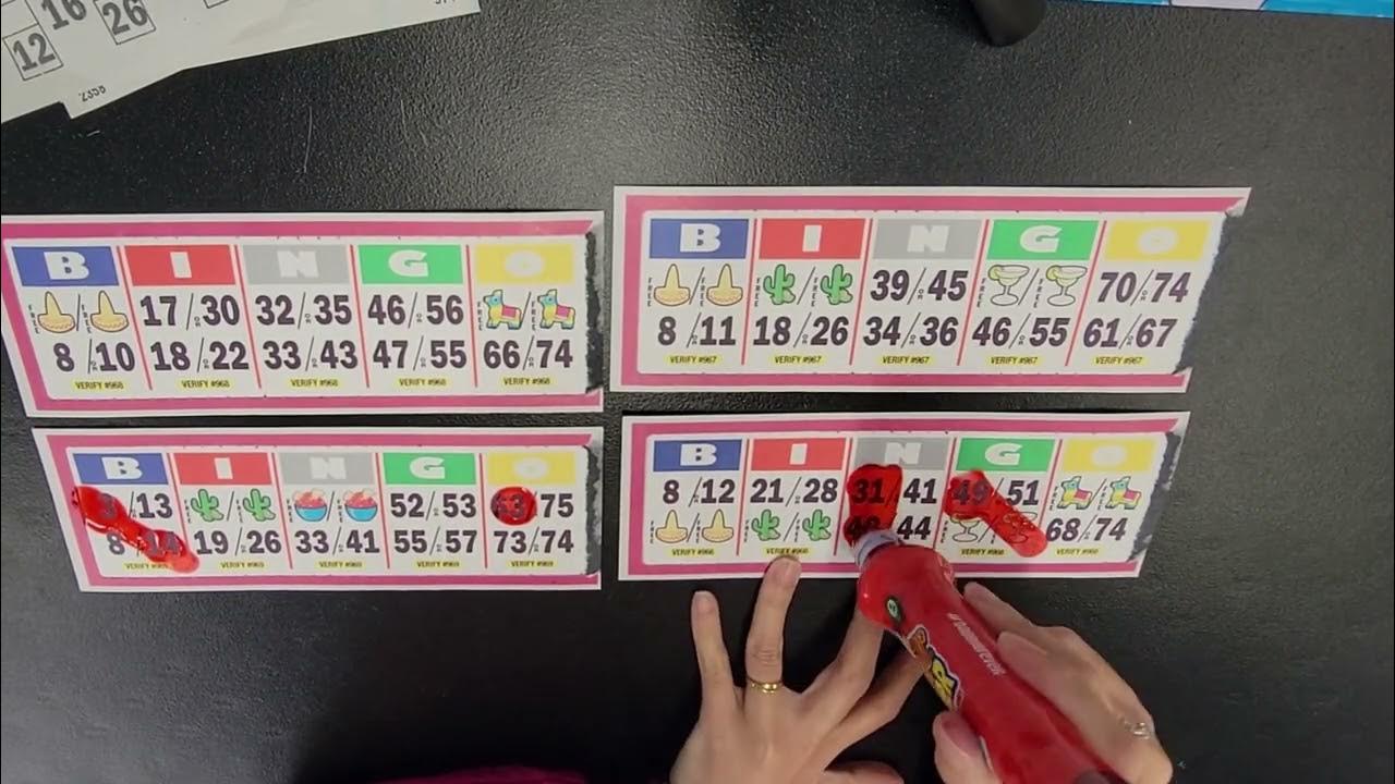 Fiesta $1,000 Bingo Strip Game - YouTube