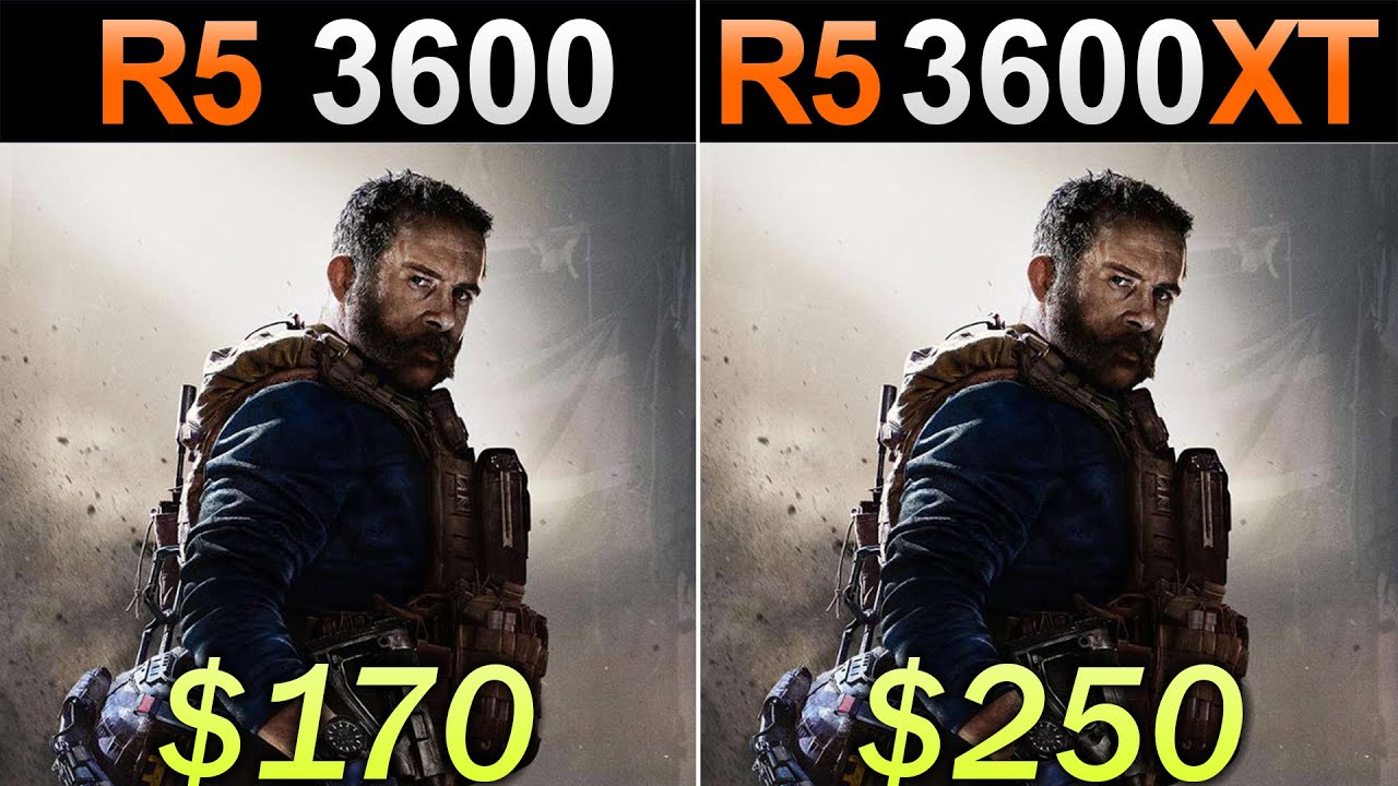 Ryzen 5 3600 Vs Ryzen 5 3600XT How Much Performance Difference