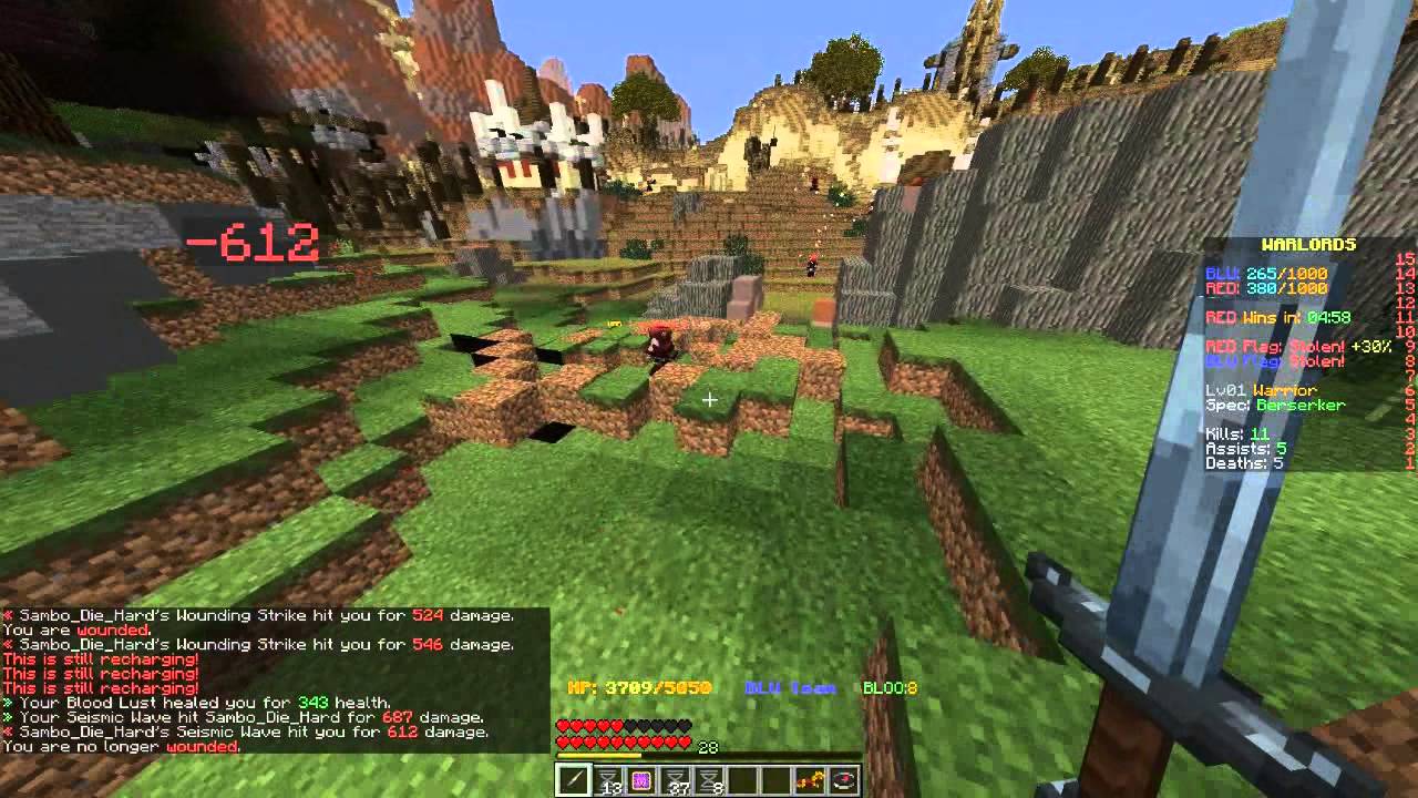 HYPIXEL - WARLORDS NEW GAME - YouTube