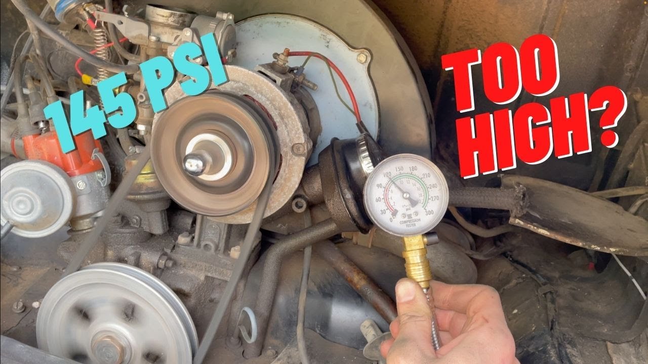 Ep. 4 of 23 | VW Type 1 engine bus or bug compression test | Time for a ...