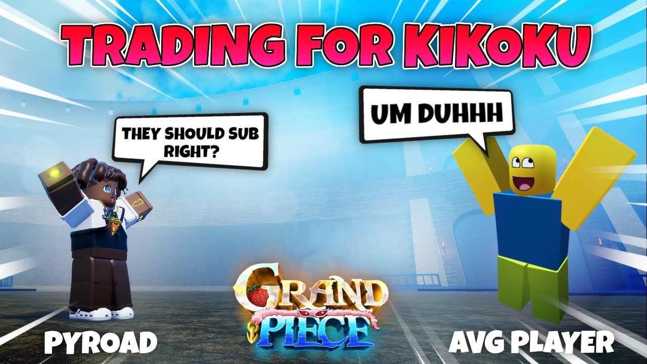 HOW HARD IS IT TO TRADE FOR KIKOKU IN GPO?? - YouTube