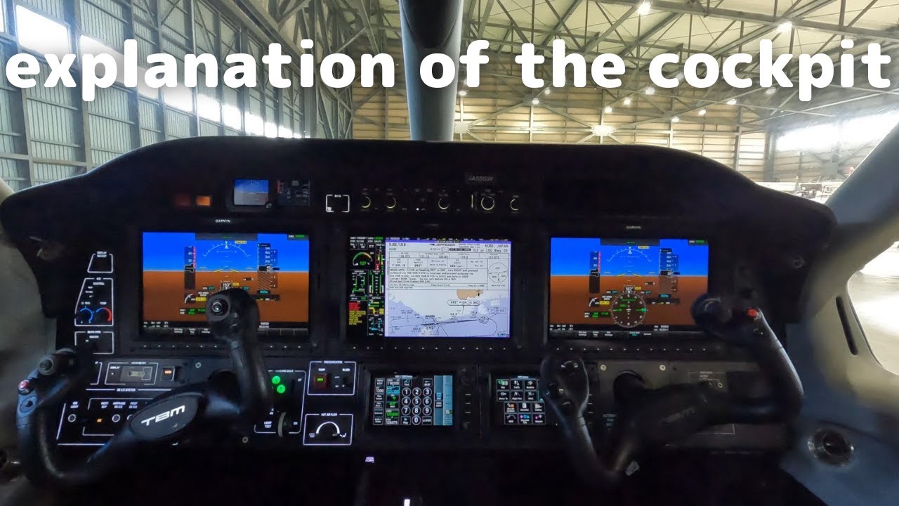 Presenting a video tour of the TBM940 cockpit and interior features ...