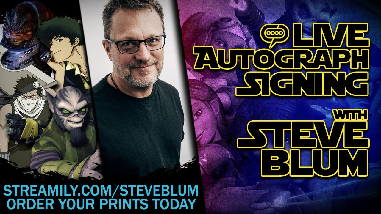 Steve Blum | Mass Effect, Naruto, Spike, Cowboy Bebop | Q&A and ...