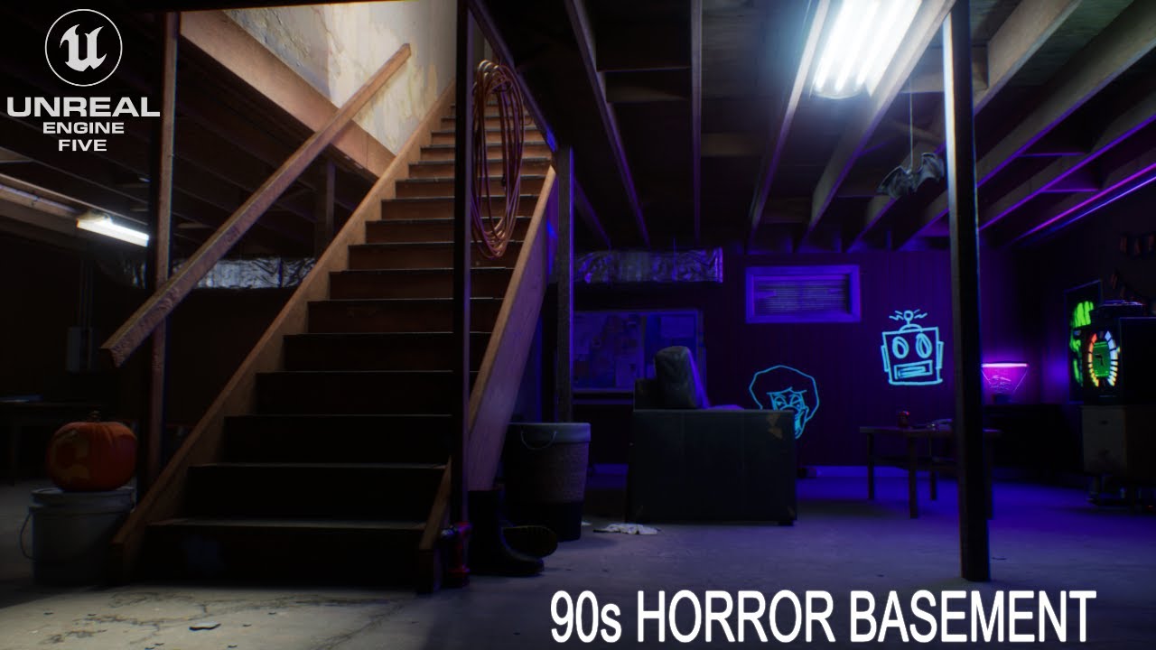Terror Basement | Unreal Engine 5 game - YouTube