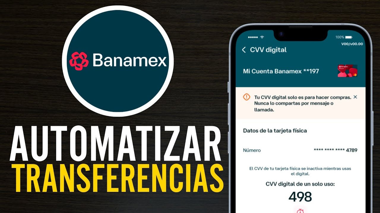Como AUTOMATIZAR Las TRANSFERENCIAS En Citibanamex (Guía Paso a Paso)🔴 ...