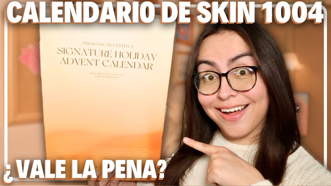 SKIN 1004 | EL MEJOR CALENDARIO DE ADVIENTO DE SKINCARE COREANO?! - YouTube