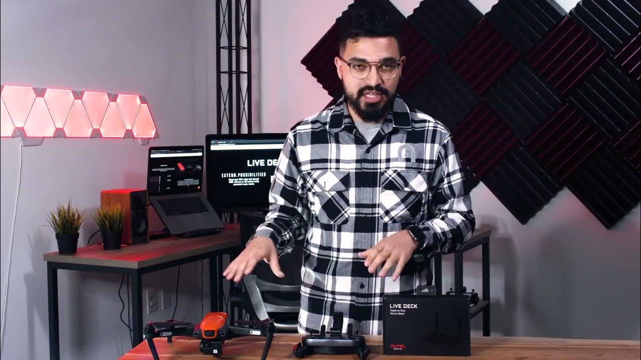 Autel Robotics: LIVE DECK Setup Tutorial - YouTube
