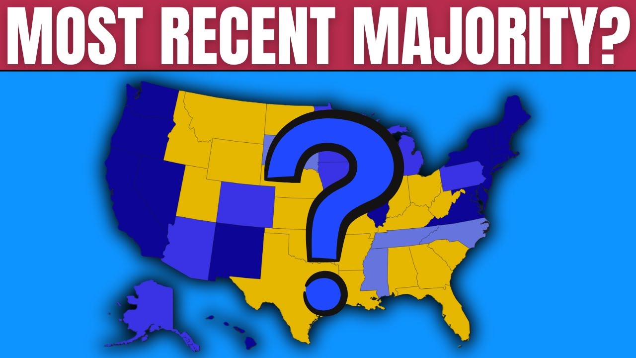 The Last Time Democrats Had a Majority On All 50 State's Congressional ...