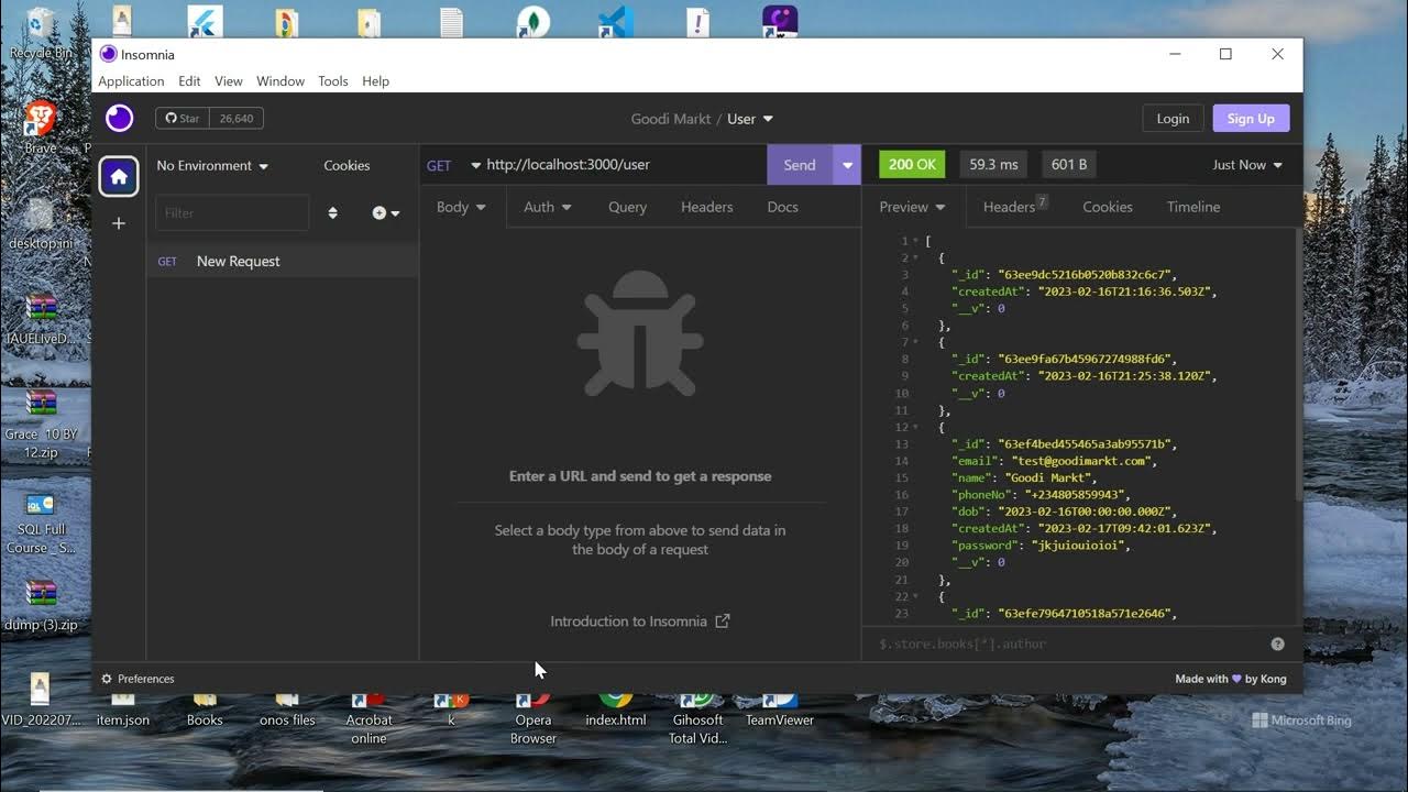 Encrypt User Password Using Bcrypt Js Youtube