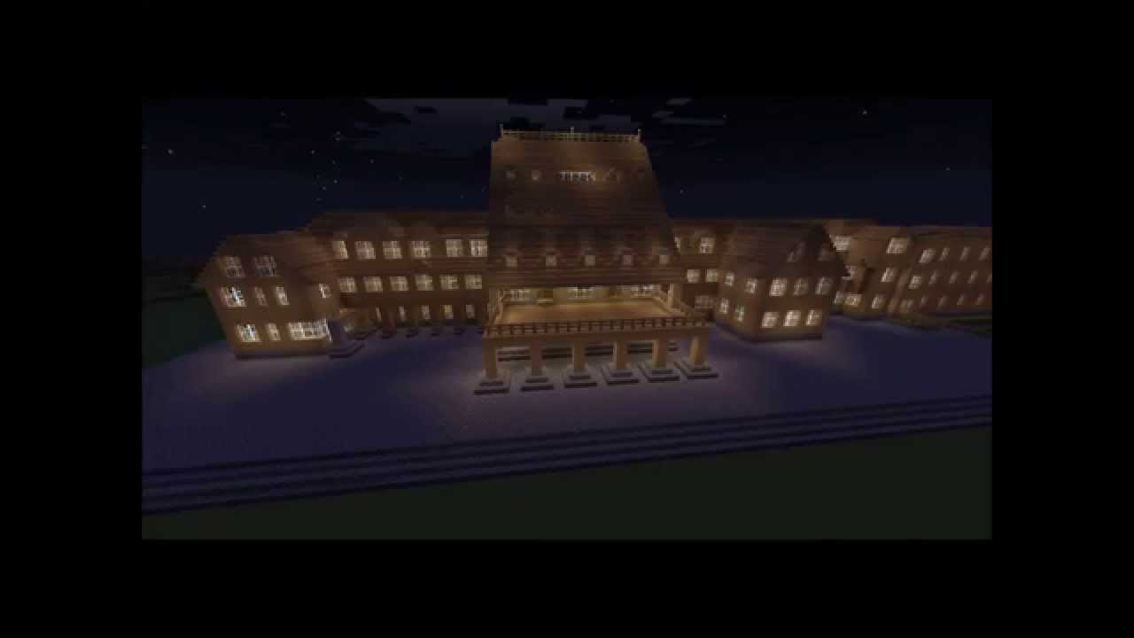 Minecraft Old Faithful Inn With Map - YouTube