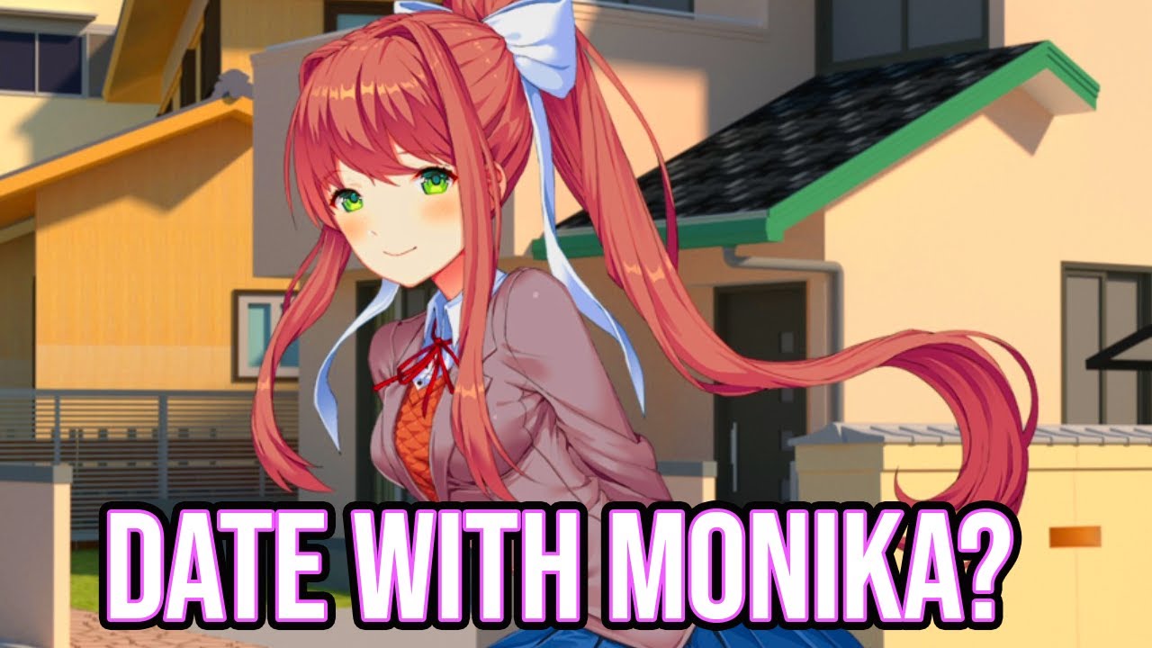 Date With Monika?!?!? (DDLC Relapse MOD) part 7 - YouTube