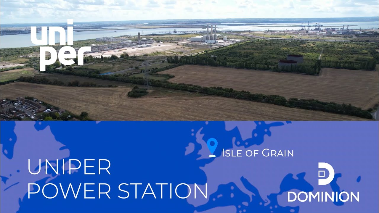 Uniper Power Station, Isle of Grain - YouTube