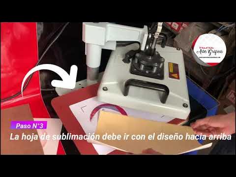 Como Sublimar Vinilo Adhesivo - YouTube