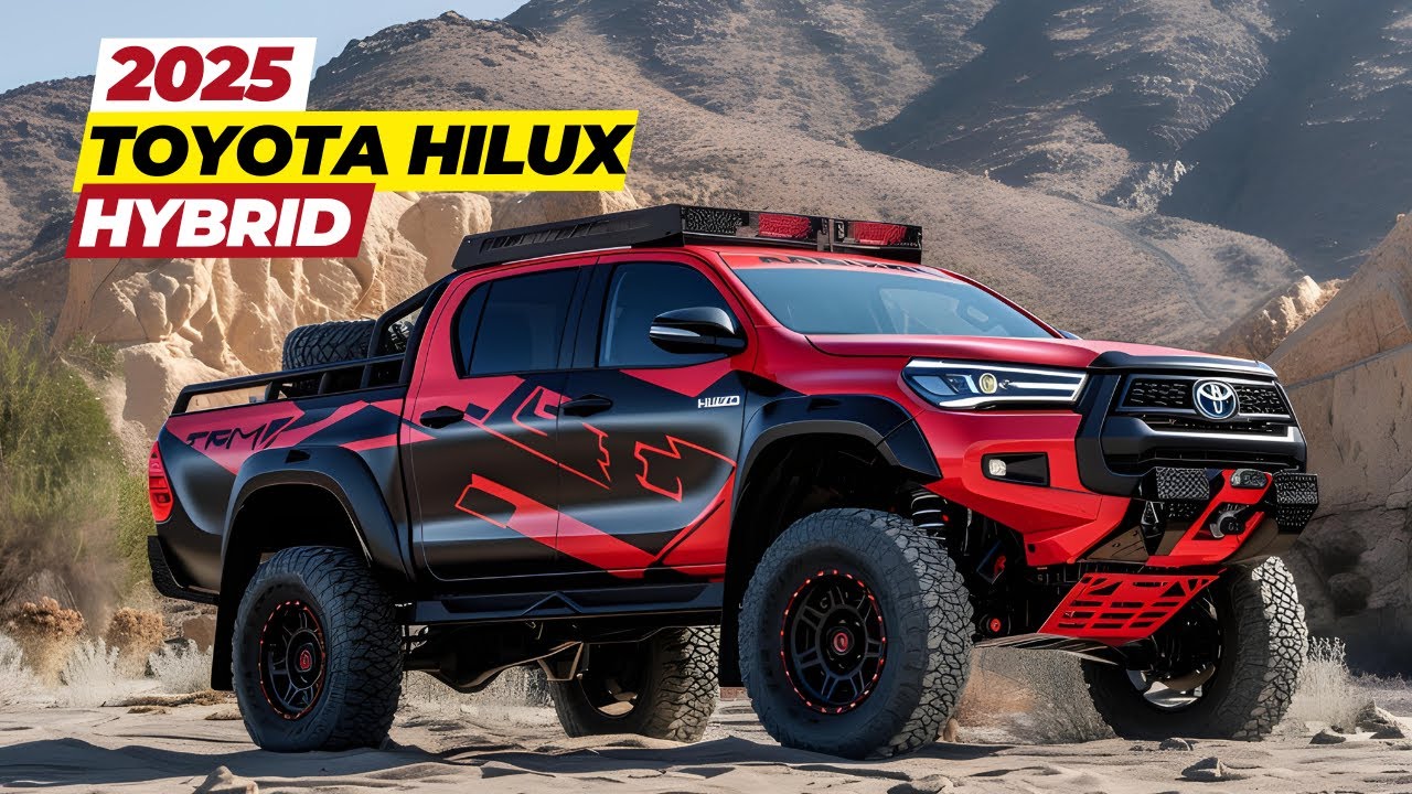 NEW MODEL! 2025 Toyota Hilux Hybrid and Rendering Designs Unveiled ...