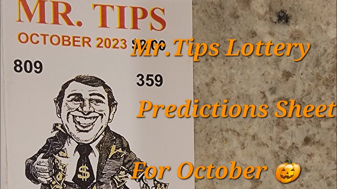 Mr. Tips Pick 3 Lottery Predictions Sheet For October. #lottery #pick3 #pick4 #lotteryusa - YouTube