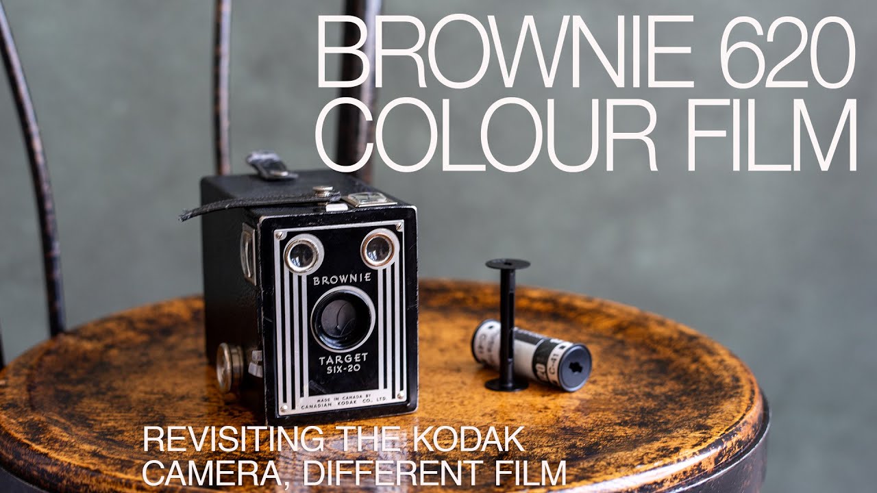 620 colour film in the Kodak Brownie - YouTube