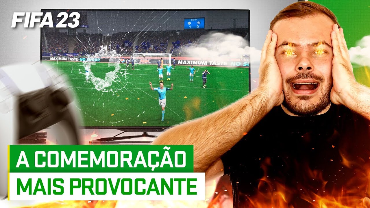 FIFA 23 | 😡 ESSA COMEMORAÇÃO TIRA QUALQUER UM DO SÉRIO - YouTube