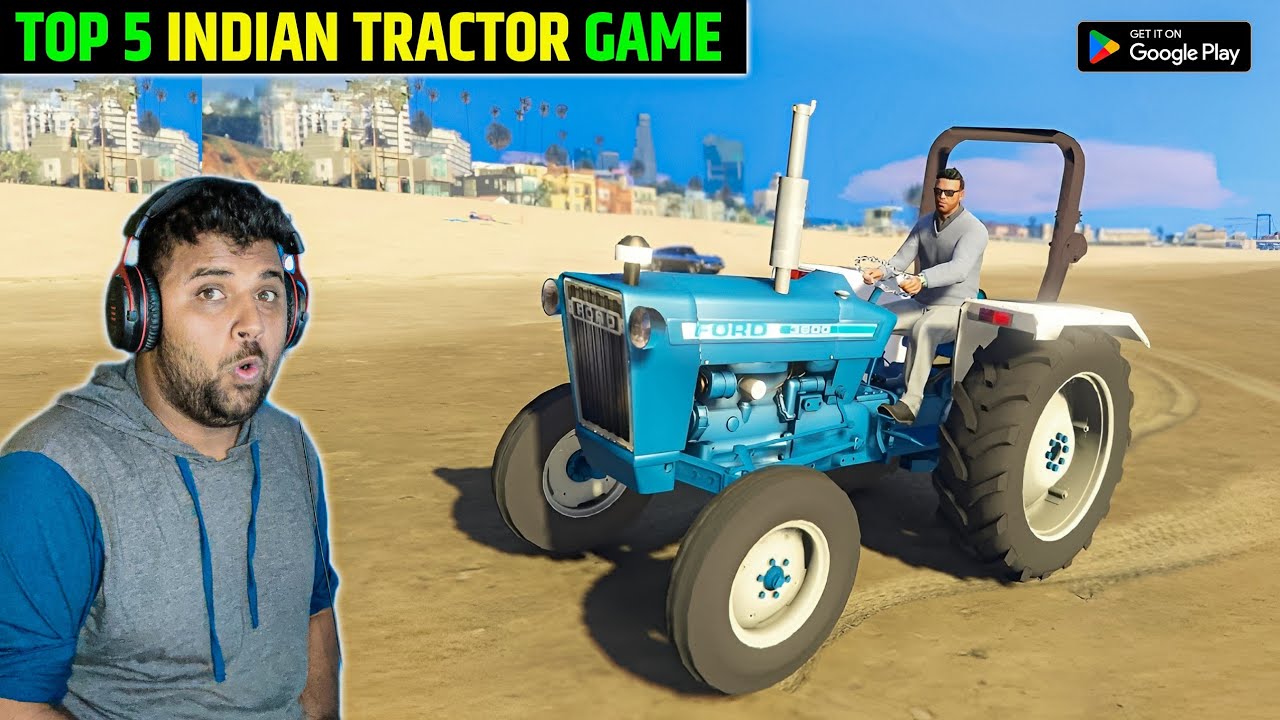 Top 5 Tractor Game for android | Best Tractor Simulator Games For ...