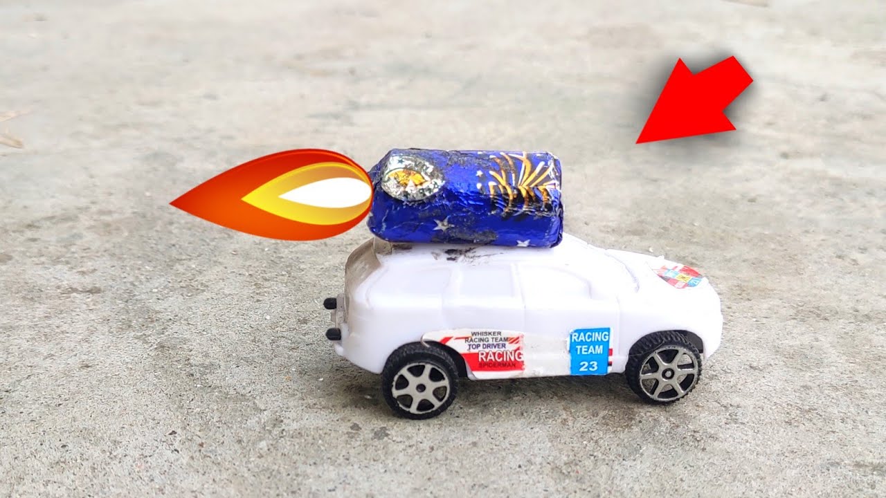 i made a super fast car with bullet bomb 😯 - YouTube